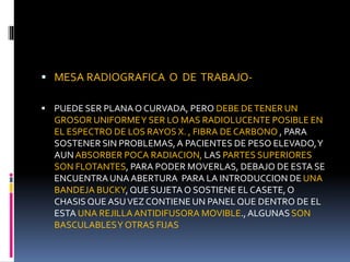 EQUIPOS DE RAYOS X Y CUARTO OBSCURO.ppt