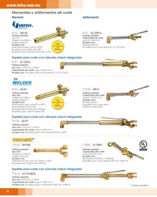 catalogos,Equipos soldadura oxicorte | PDF