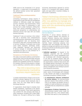 Equipping IT to Deliver Faster, More Flexible Service Management | PDF
