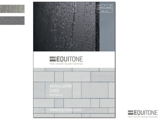 EQUITONE Presentation - Facade Materials | PPT