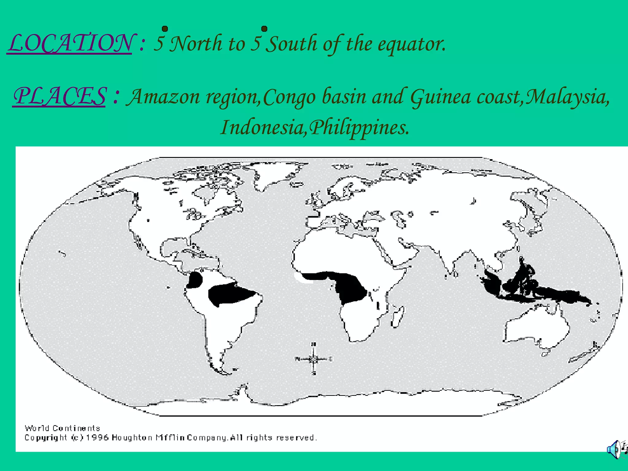 Equitorial regions | PPT