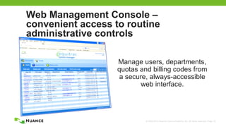 Equitrac office v5.0 end user presentation (full) | PPT | Desktop Publishing | Computer Software ...