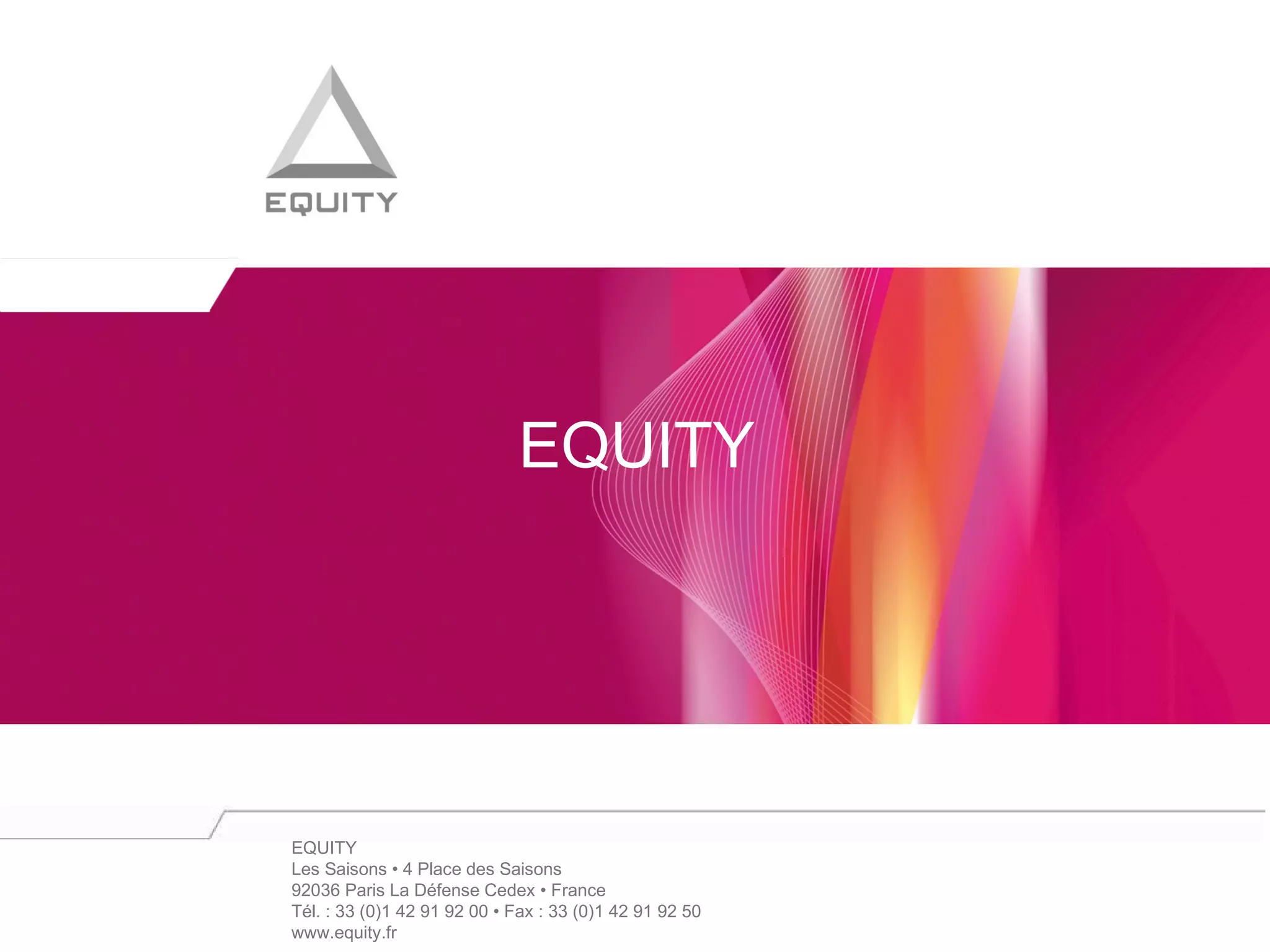 Equity | PPTX
