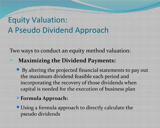 Equity in-time | PPT