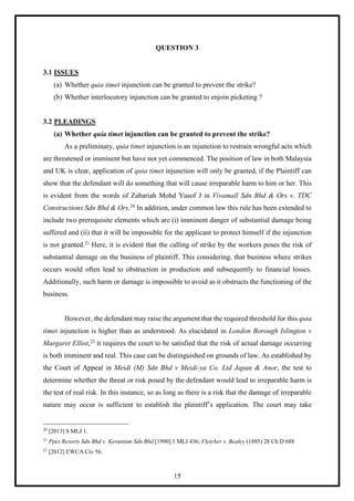 Equity - Question and Answer (Tutorial Work) | PDF