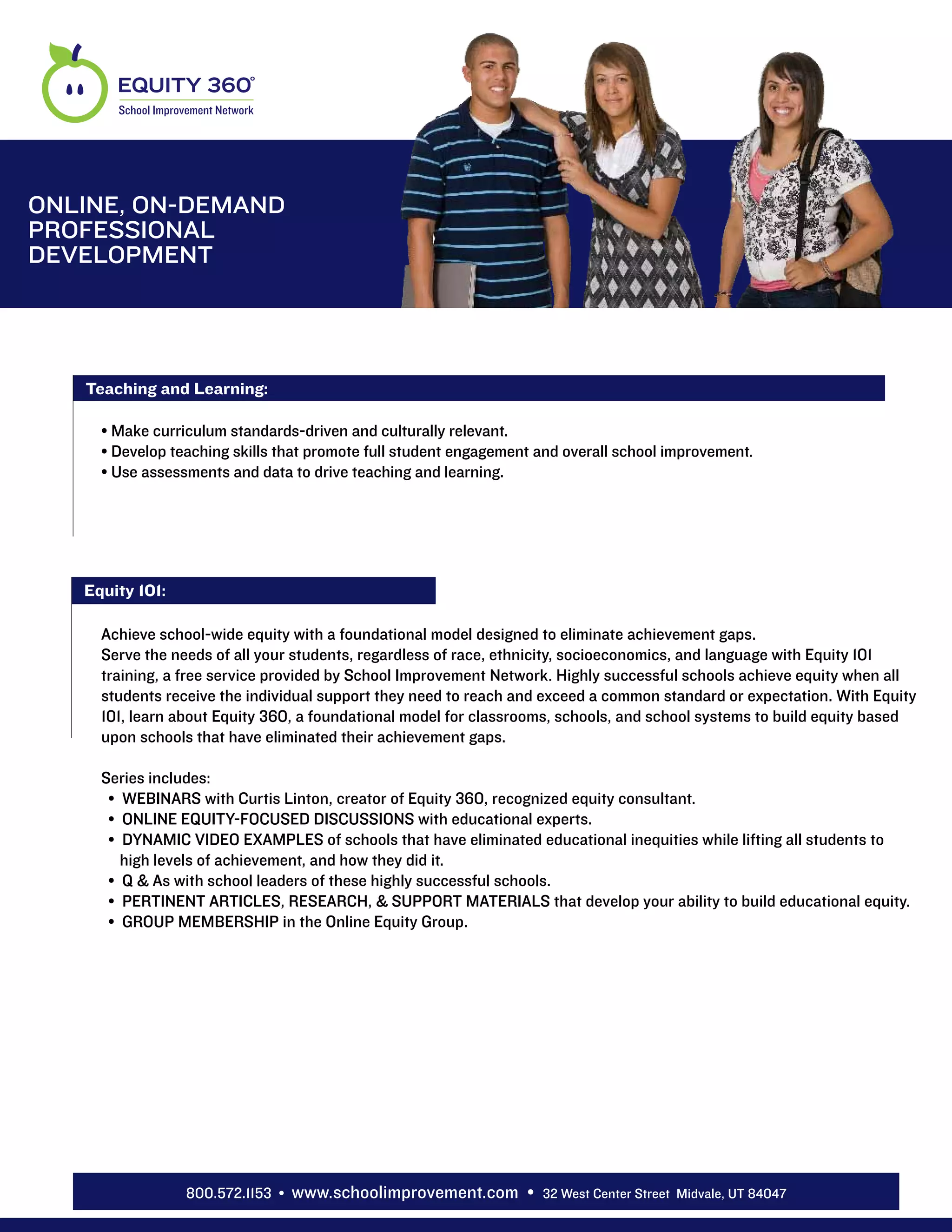 Equity 360 Flier | PDF