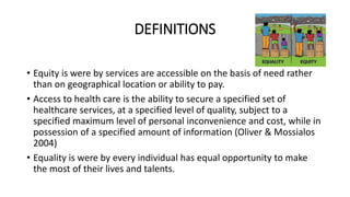 Equity & access | PPTX