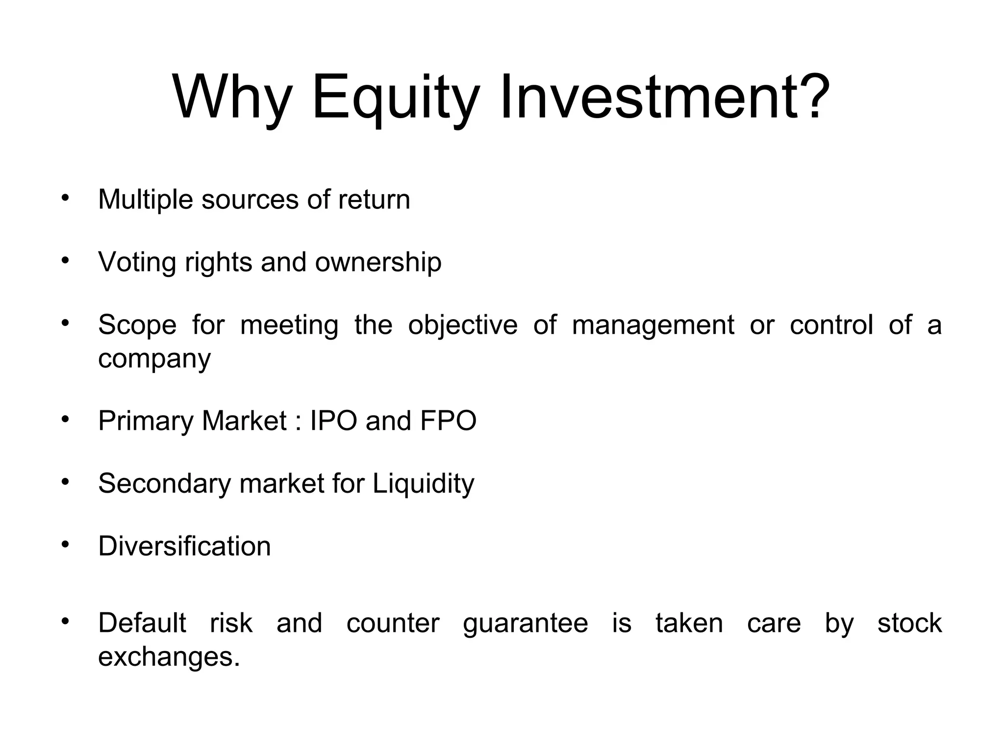 Equity analysis introduction raju indukoori | PPT