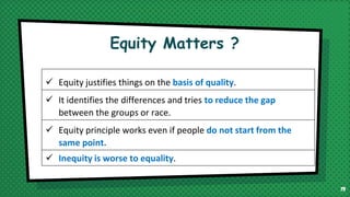 Equity and Justice Conference - Presentation By - Prajwal Bhattarai | PPTX