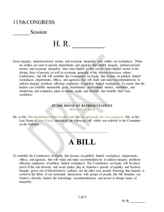 Congress Bill Example