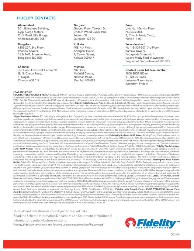 Fidelity Equity fact sheet | PDF