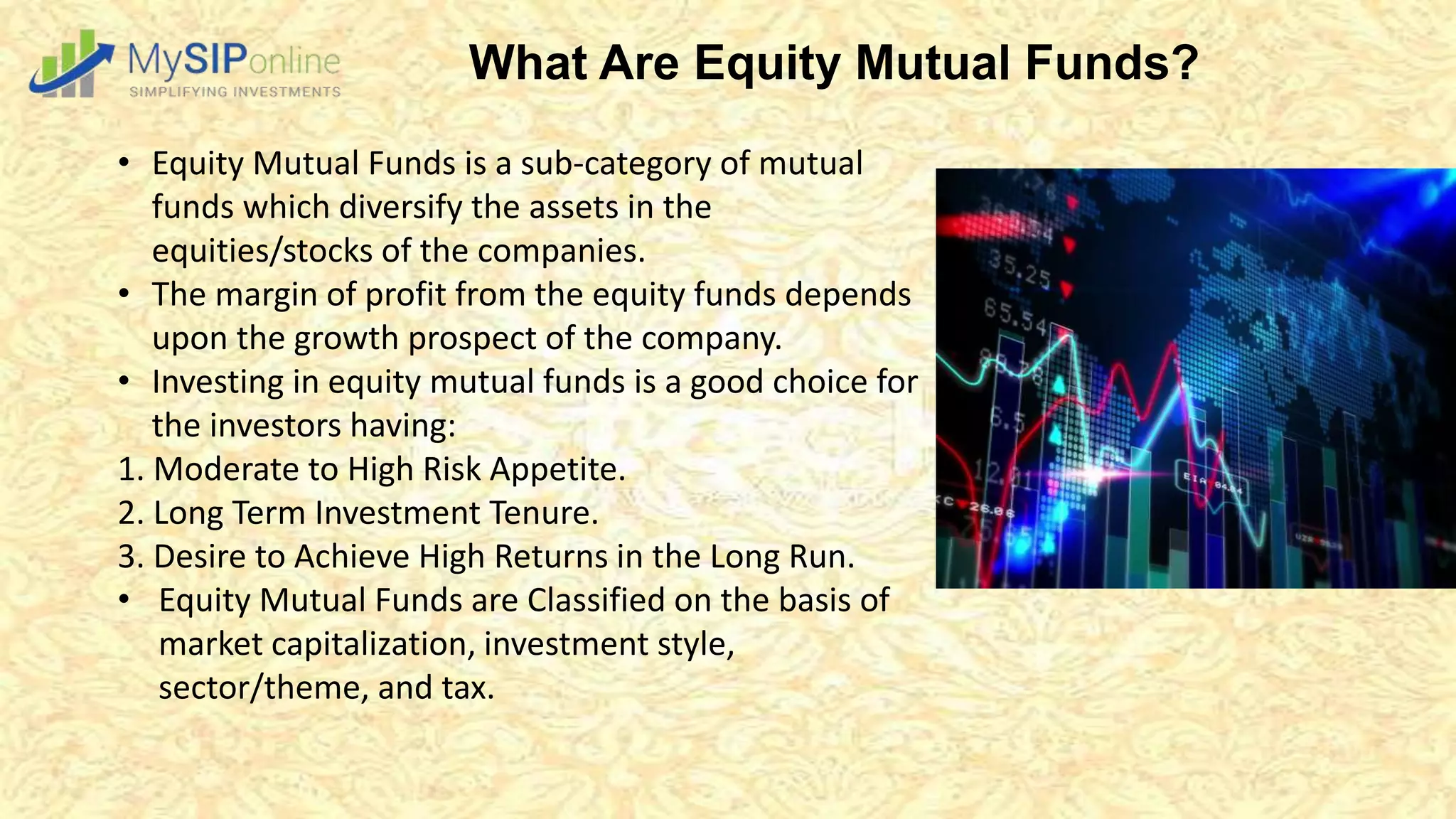 Types of Equity Funds | PPTX