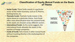 Types of Equity Funds | PPTX