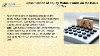 Types of Equity Funds | PPTX