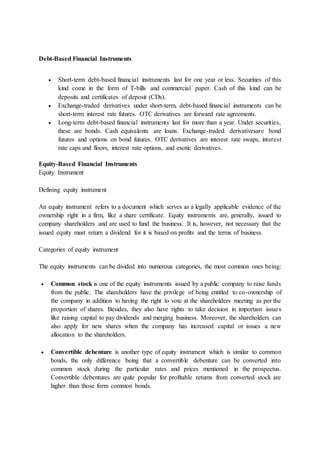 Equity instruments | DOCX