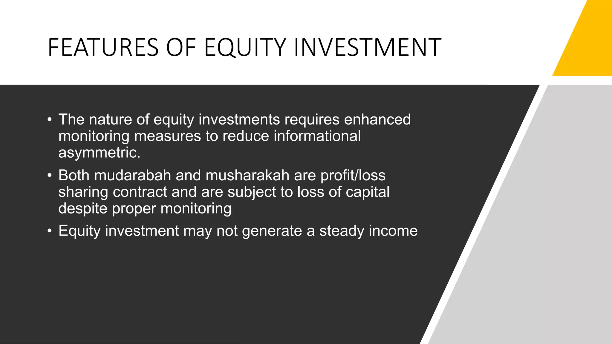 Equity investment risk | PPT
