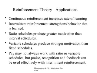 EquityReinforcement.pptx equity theory of motivation | PPT