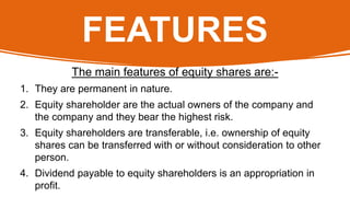 Equity shares | PPT