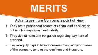Equity shares | PPTX