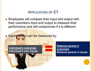 Equity theory | PPTX