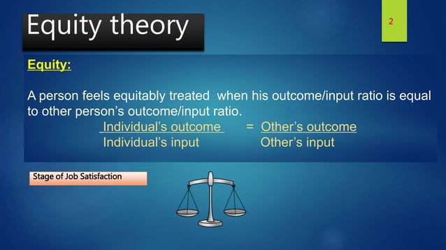 Equity theory | PPTX