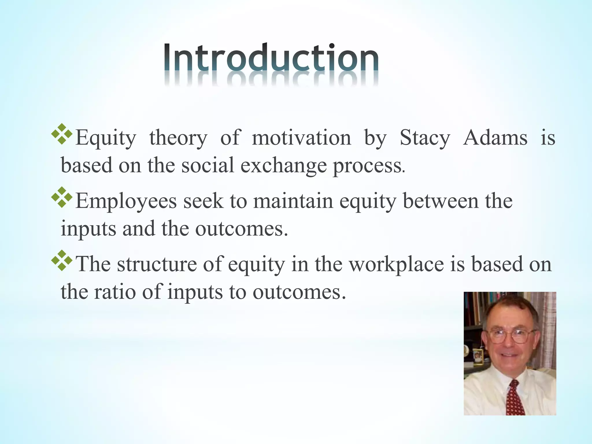 Equity theory | PPTX
