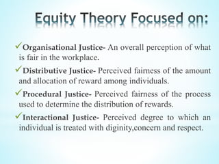 Equity theory | PPTX