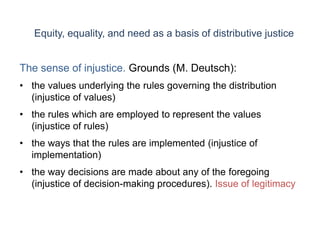 Equity theory present | PPT