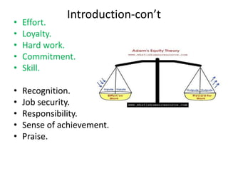 Equity theory present | PPT