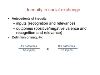 Equity theory present | PPT