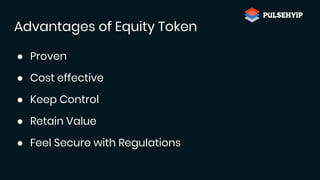 Equity token offering | PPTX