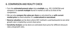 Equity valuation of the Walt Disney company | PPTX