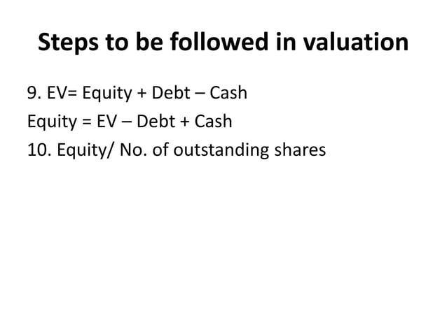 Equity Valuation using Spreadsheets.pptx