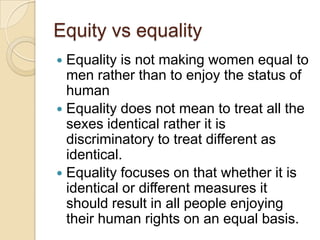 Equity vs equality | PPTX