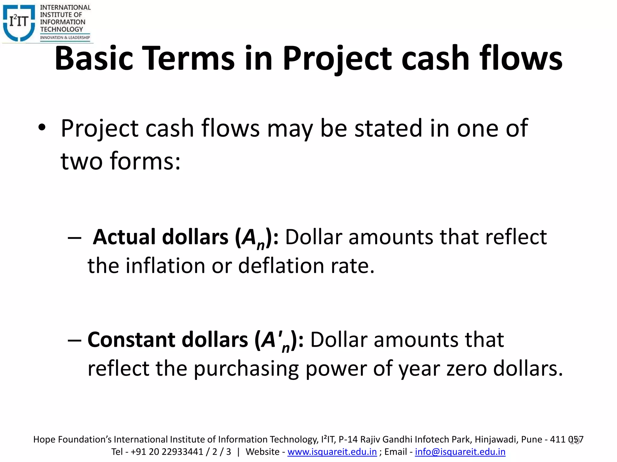 Equivalence Calculation Under Inflation | PPTX