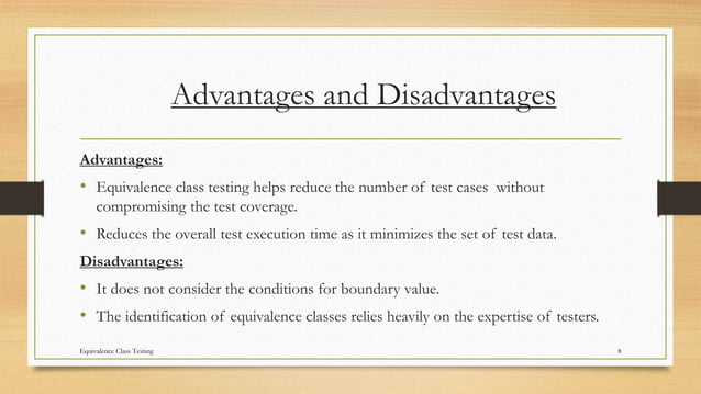 Equivalence class testing | PPTX | Standardized Testing | Educational ...