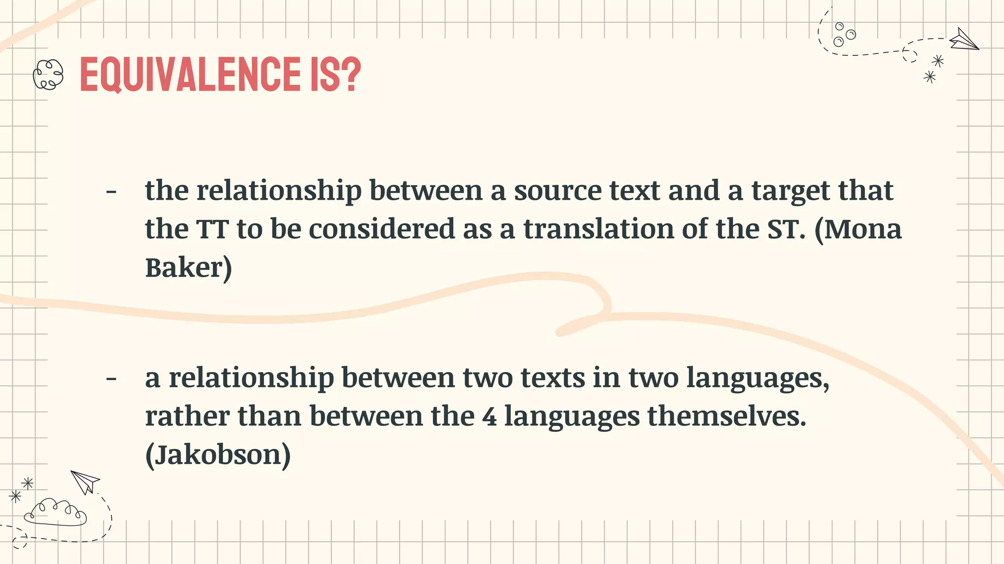 Equivalence in translation.final | PPTX