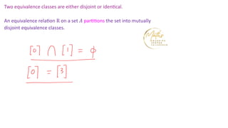Equivalence Relation And Equivalence Class | Pdf