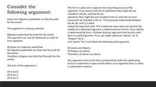 EQUIVALENCES and ARGUMENT FORMS and VALIDITY (Updated, 11-10-23) [GROUP ...