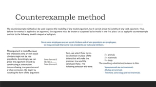 EQUIVALENCES and ARGUMENT FORMS and VALIDITY (Updated, 11-10-23) [GROUP ...