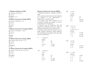 Equivalencia E Implicancias | DOC