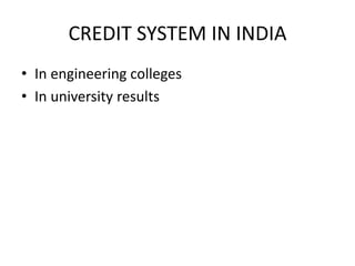 Equivalency of courses transcripts, credit system | PPTX