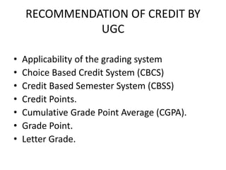 Equivalency of courses transcripts, credit system | PPTX