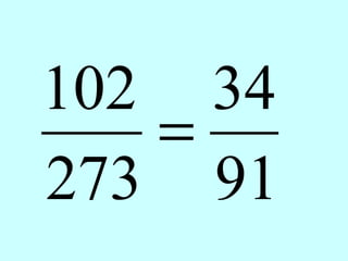 Fractions: Finding Lowest Terms | PPT