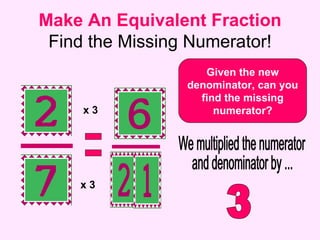 Equivalent fractions | PPT