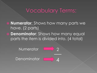 Equivalent fractions | PPTX