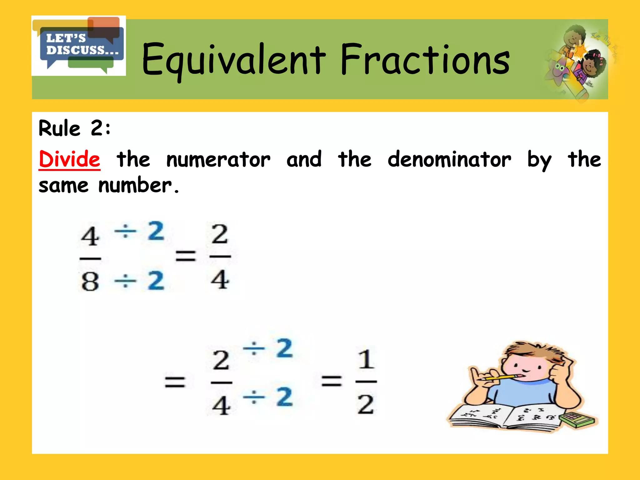 Equivalent Fractions | PDF