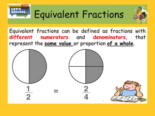Equivalent Fractions | PDF