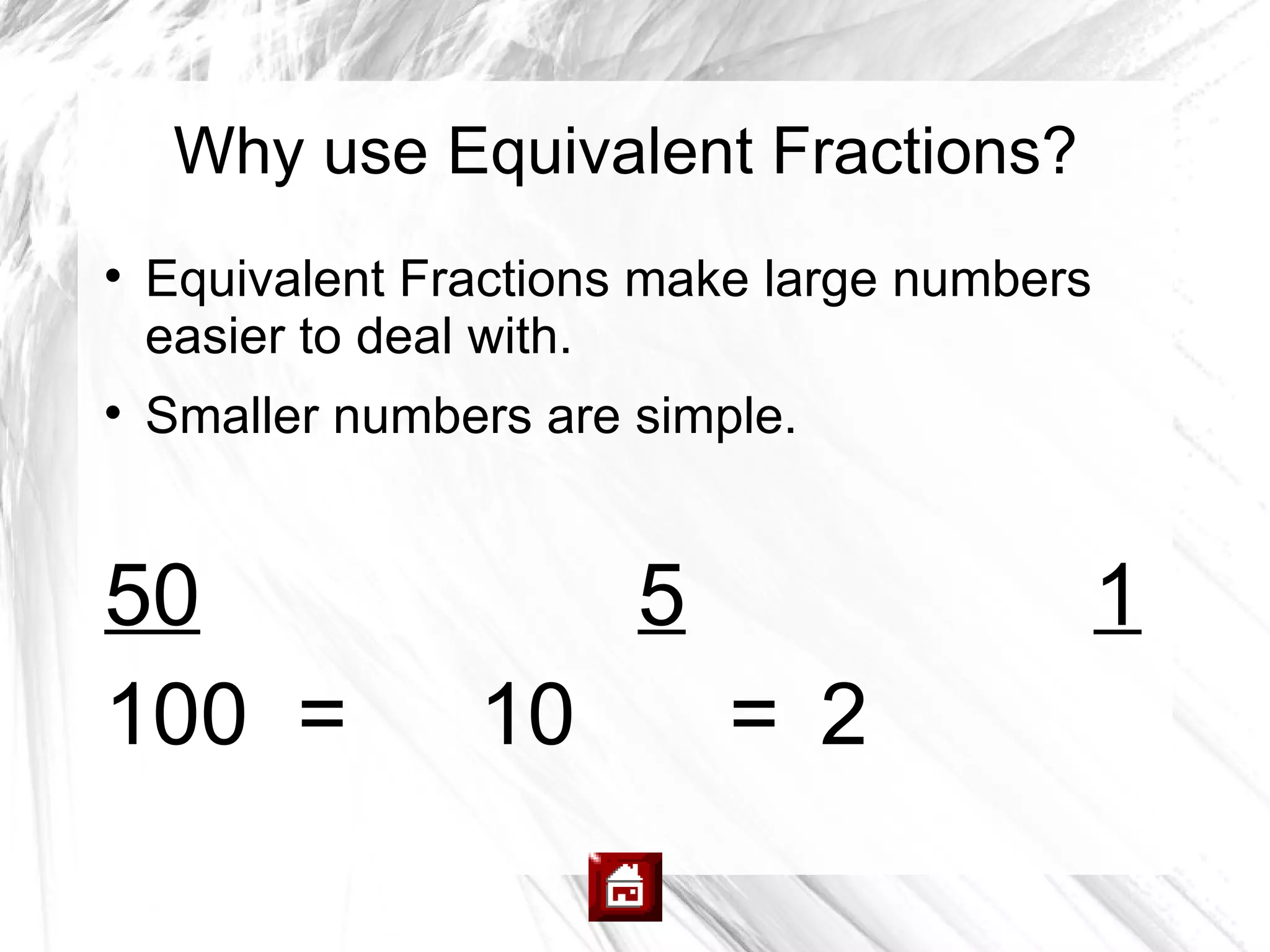 Equivalent fractions powerpoint ppt | PPT