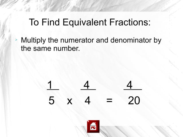 Equivalent fractions powerpoint ppt | PPT